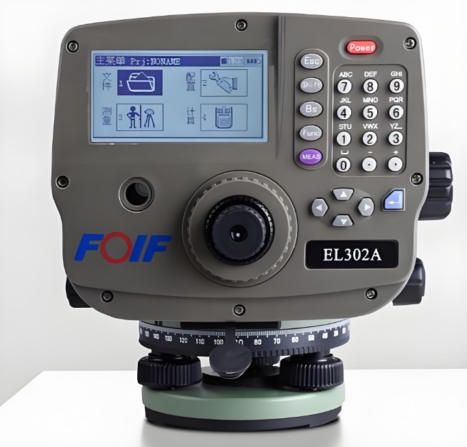 Instrumen Surveying Leveling EL302A Digital Level 0.7mm Keakuratan Otomatis Tinggi dan Delta ...